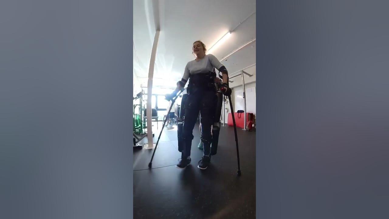 Insta360 oneX2 vs ReWalk exoskeleton - YouTube