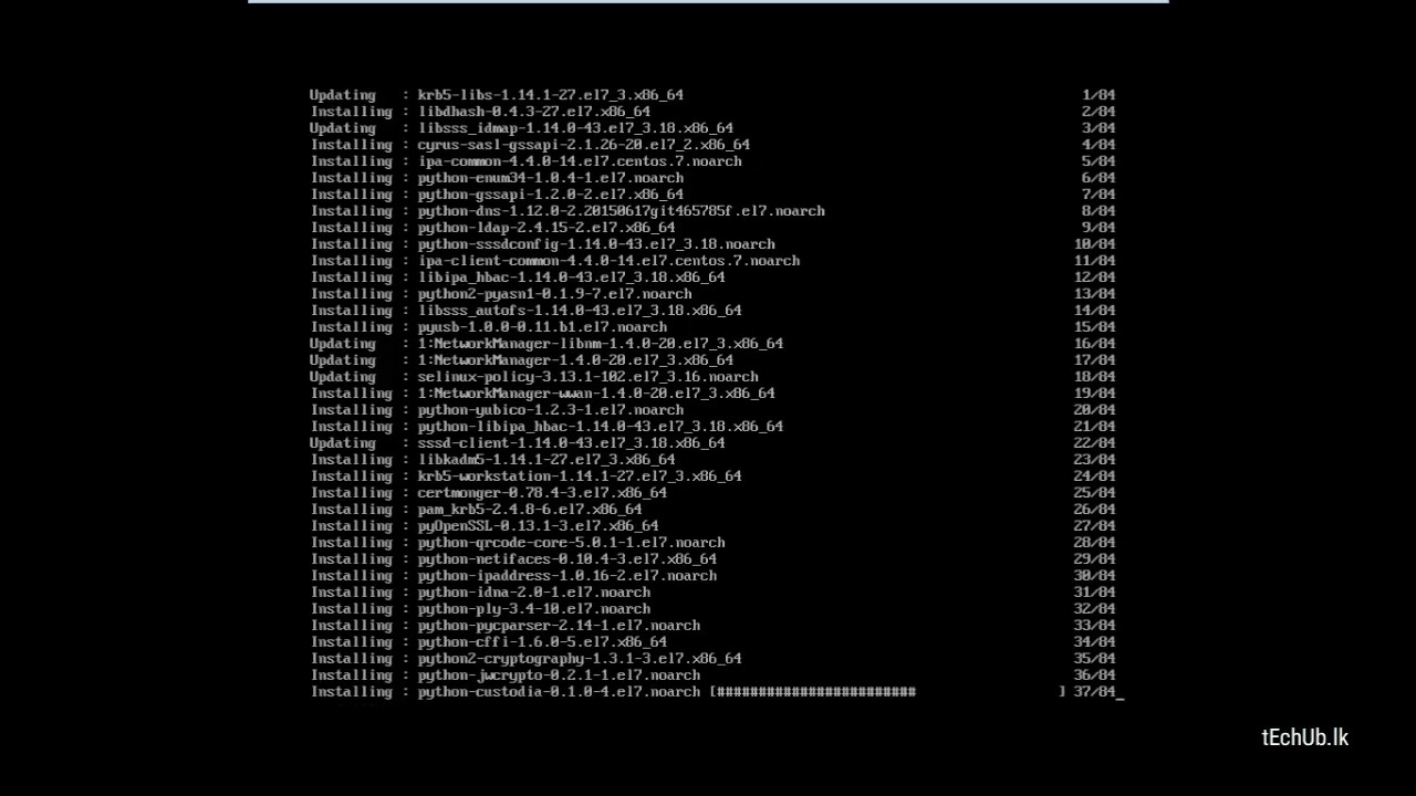 How to Install GNOME Desktop environment on CentOS 7 - YouTube
