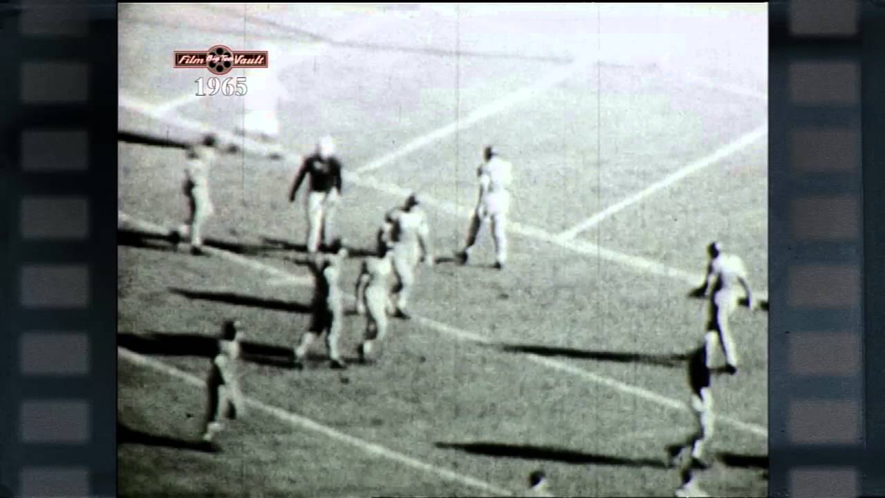 Big Ten Film Vault: 1965 Yearbook - Iowa's Nile Kinnick Highlights ...
