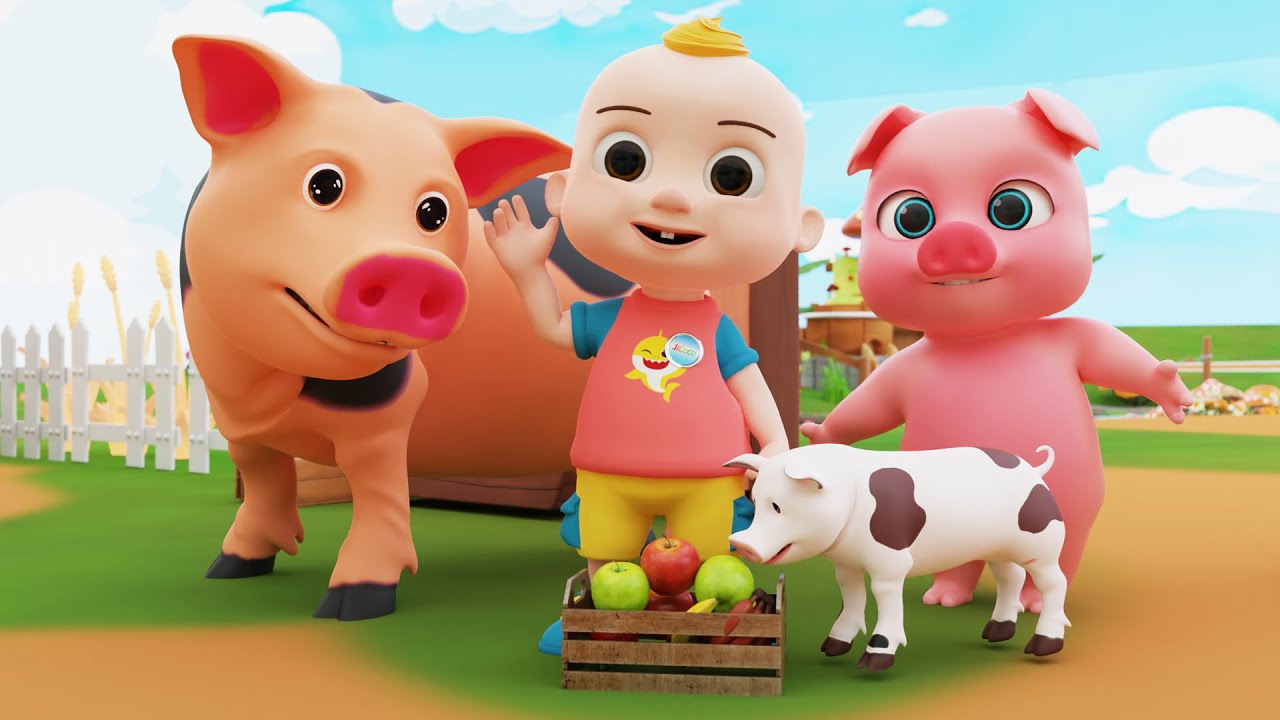 Con Heo - Chú Heo Con - Nhạc Thiếu Nhi - Hoạt Hình Heo Con Vui Nhộn ...