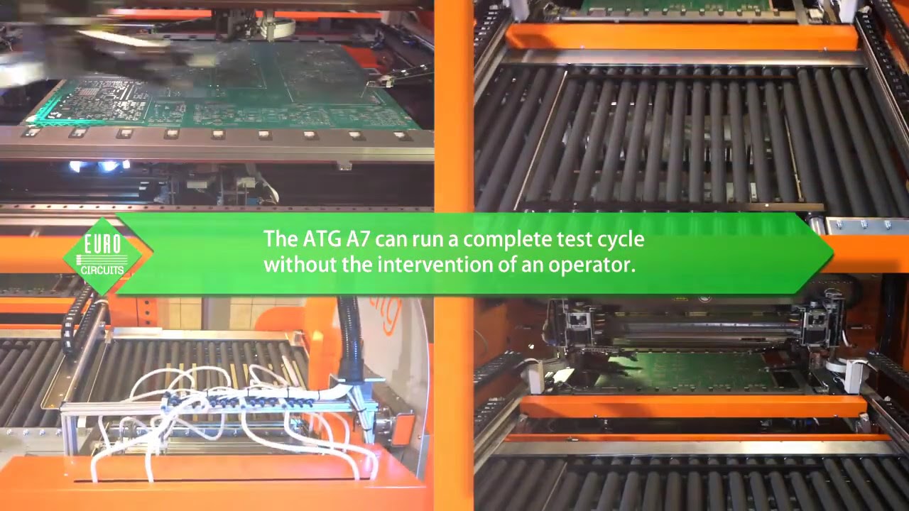Eurocircuits – New ATG flying probe testers installed - YouTube