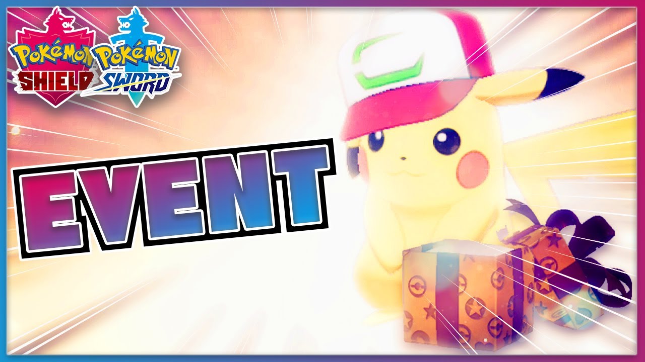 Pokemon SwSh partner cap Pikachu event! - YouTube