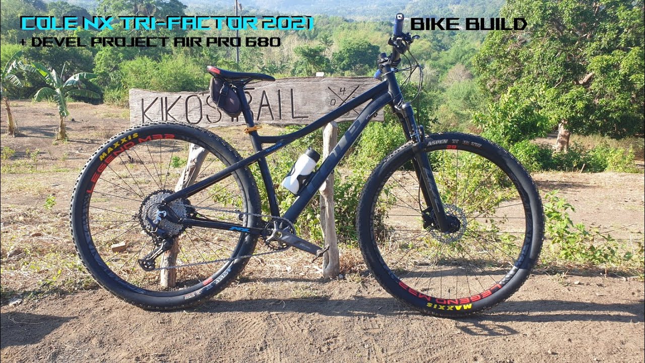 Cole NX Tri-Factor 2021 Frame + Devel Project Air Pro 680 Fork Bike ...