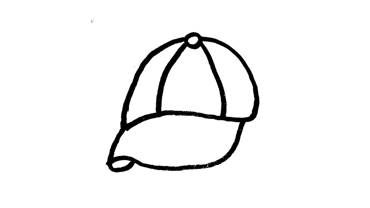 Draw a Cap for Kids Easy - YouTube