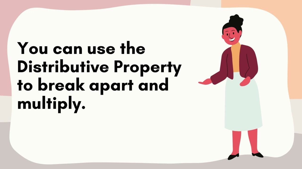 Multiply Using The Distributive Property YouTube Multiply Using The Distributive Property YouTube