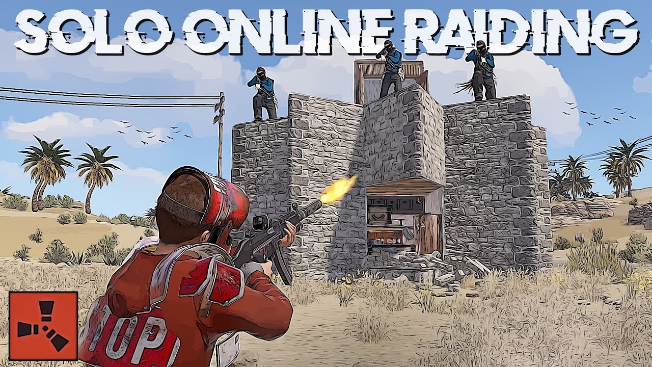 Rust: Solo - A Solo ONLINE RAIDING A CLAN! - (Solo Rust Ep.4/4) - YouTube