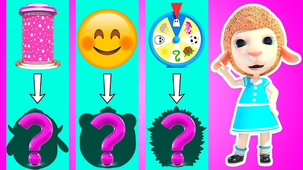 Guess Who! Peek A Boo! | Cartoon for kids | Dolly and Friends - YouTube