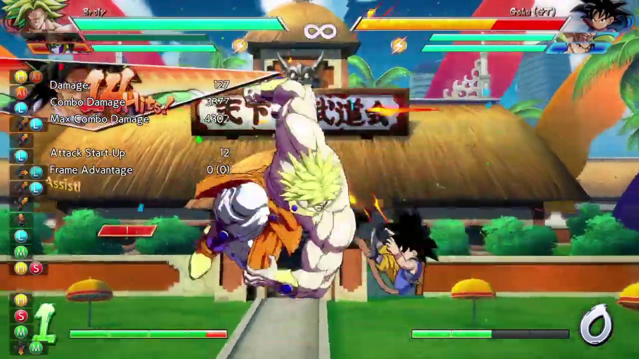 Broly (LSS) Fullscreen Combo into Meterless Snapback with Broly (DBS ...