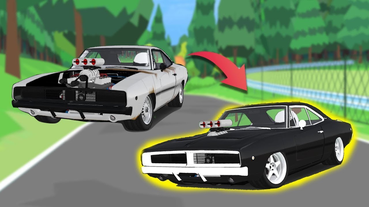 Restoration Of Dodge Charger R/T Fast and Furious in FR Legends - YouTube