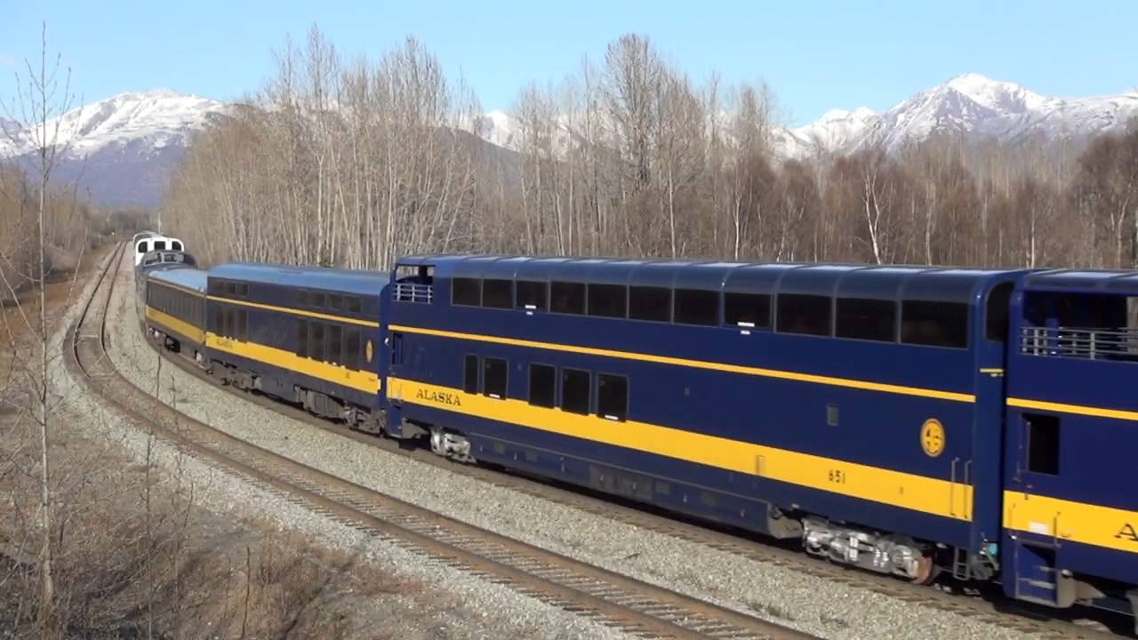 Alaska Railroad ARR 4328 JBER 24 May 13 - YouTube
