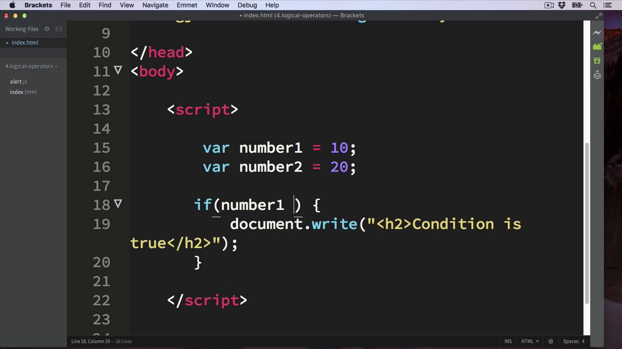#23 Logical Operators in JavaScript - YouTube