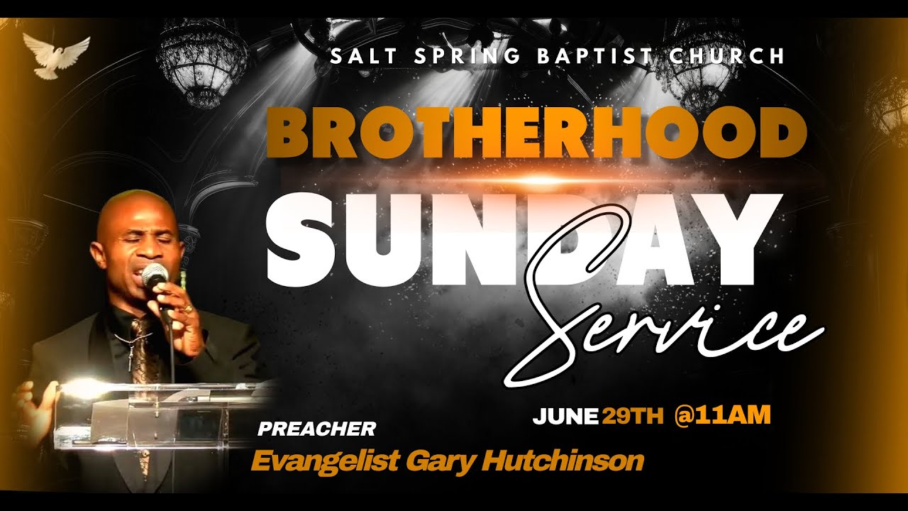 Brotherhood Sunday Service | Evangelist Gary Hutchinson| June 29, 2025 ...