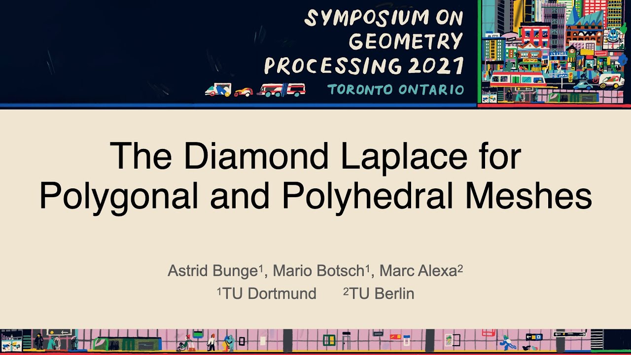 The Diamond Laplace for Polygonal and Polyhedral Meshes - YouTube
