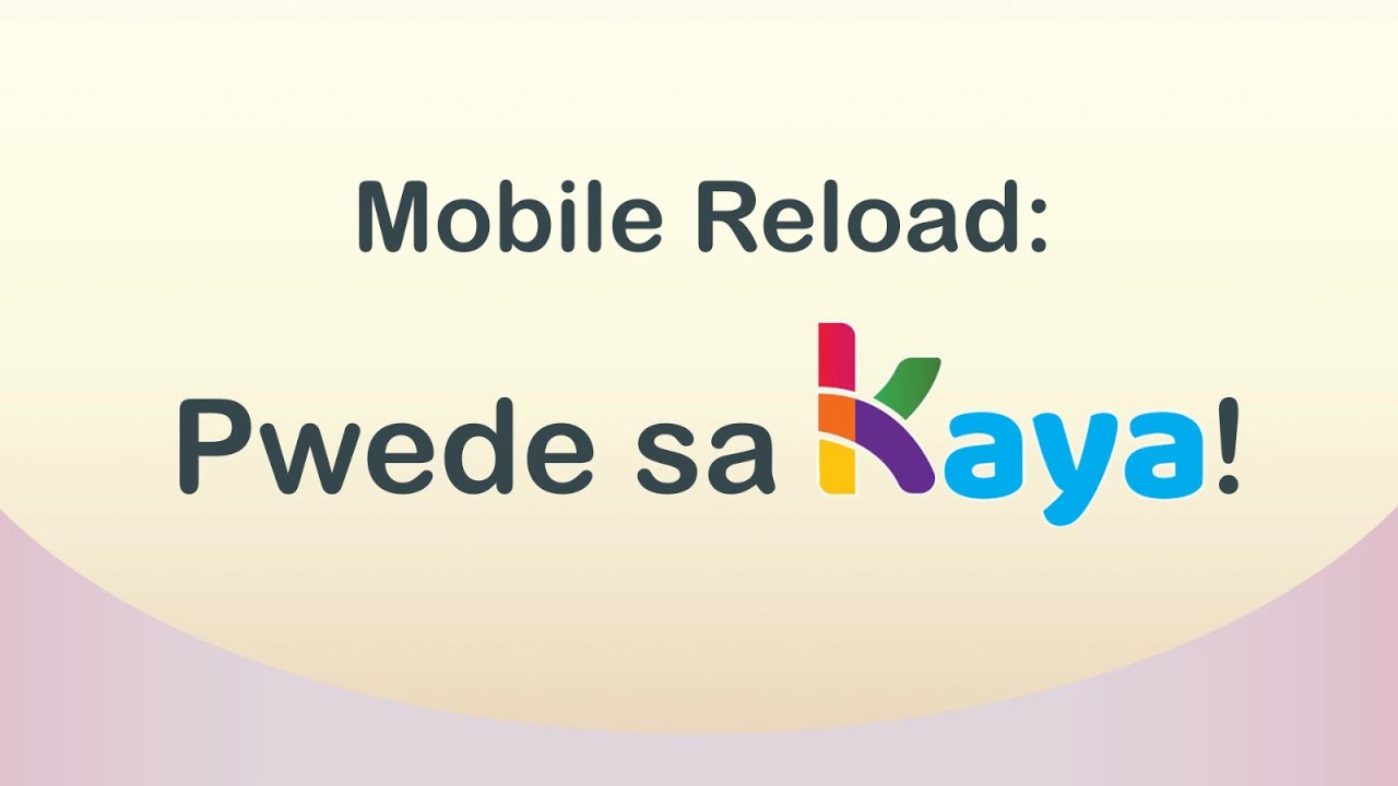 Mobile Reload with KAYA 2.0 - YouTube