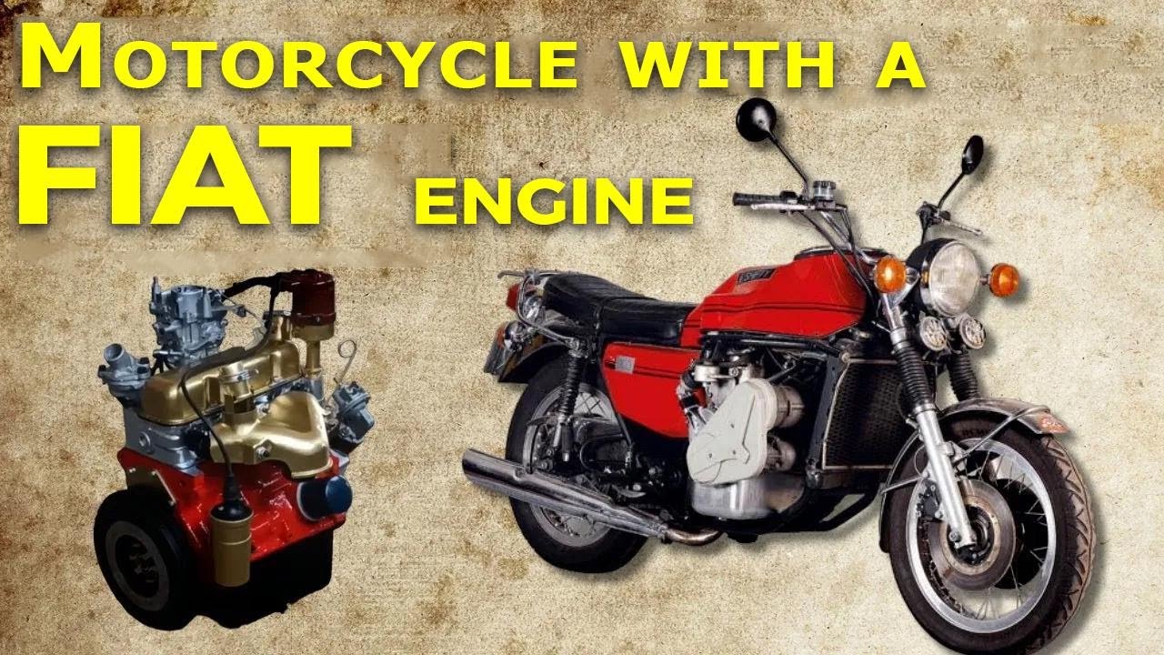 Motorcycle Powered by a FIAT Engine – Meet the Shifty 900 - YouTube