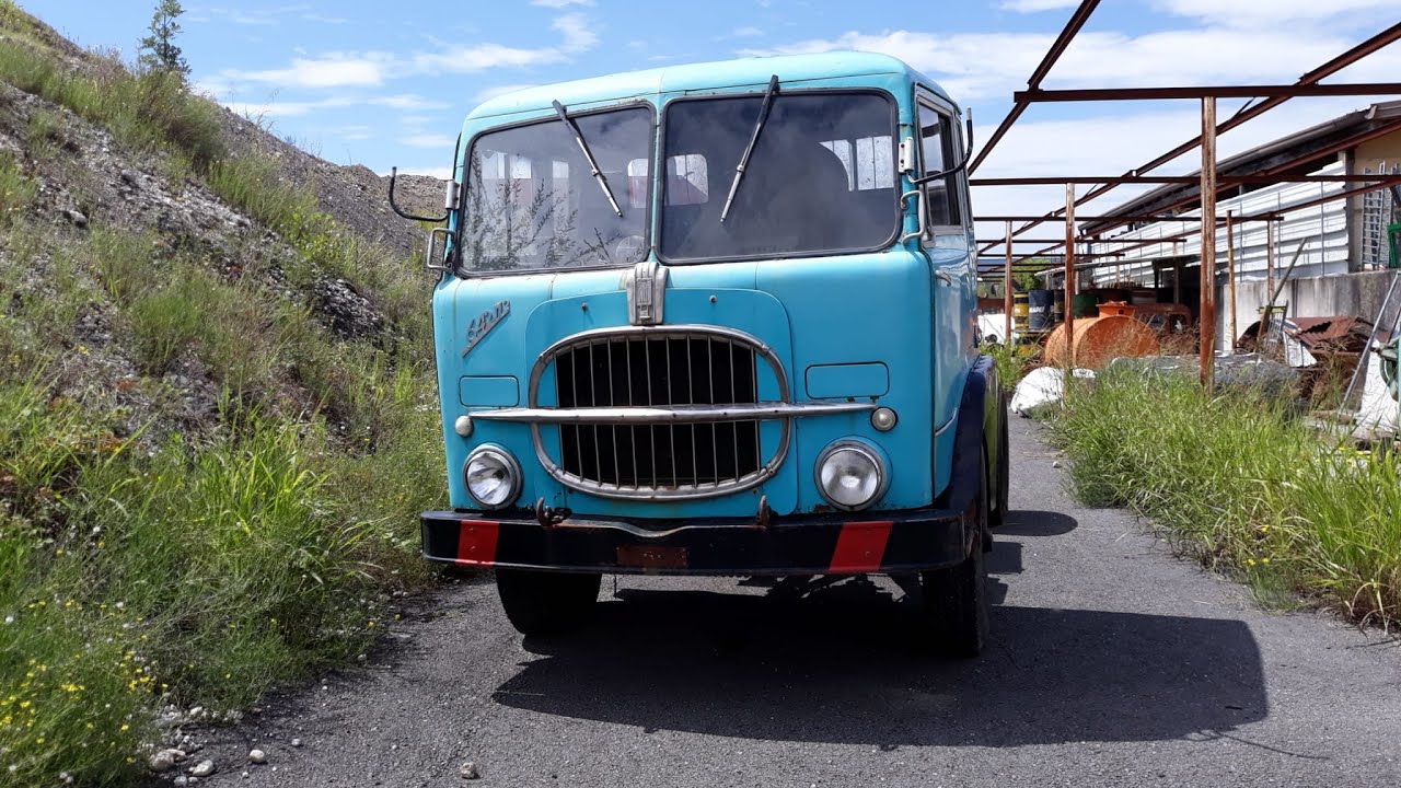 Aspettando la sua rinascita , vecchio camion FIAT 642 N2 - YouTube