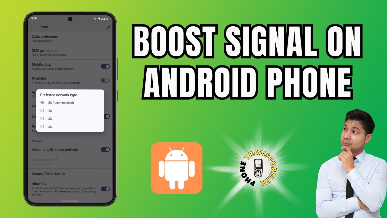 How to Boost Signal On Android Phone - YouTube