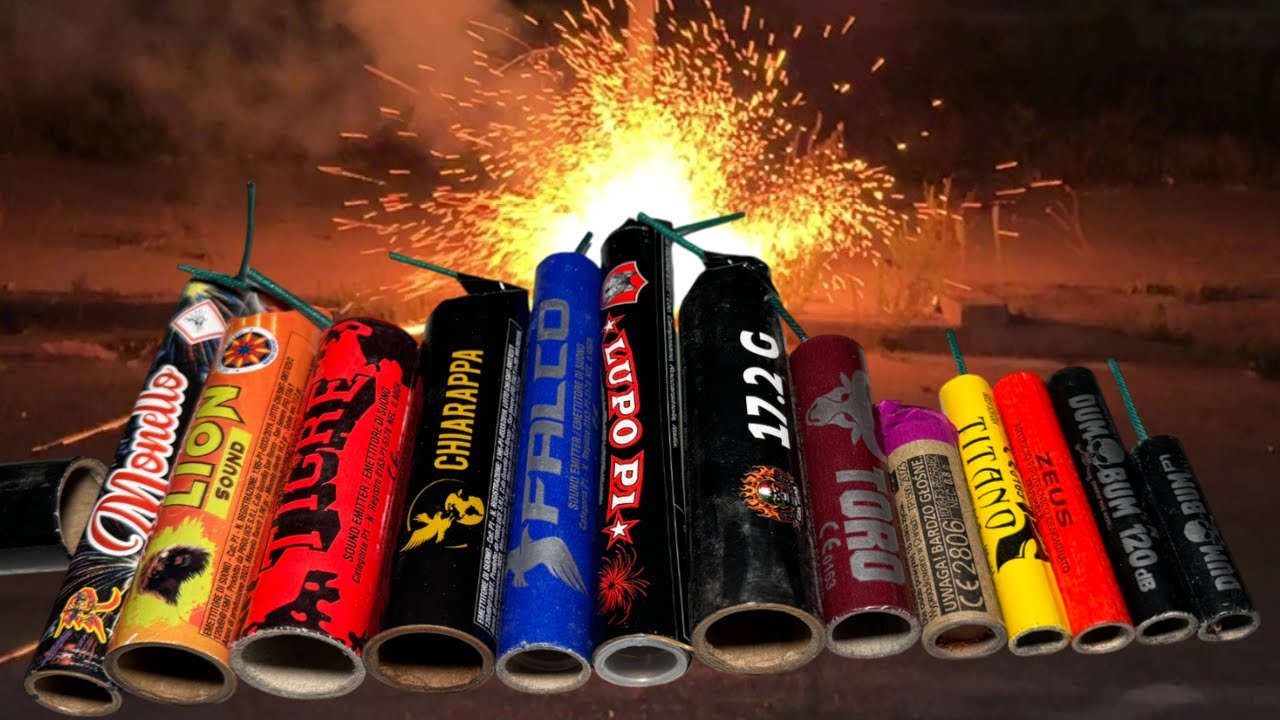 COMPILATION DI PETARDI DA 1g - YouTube