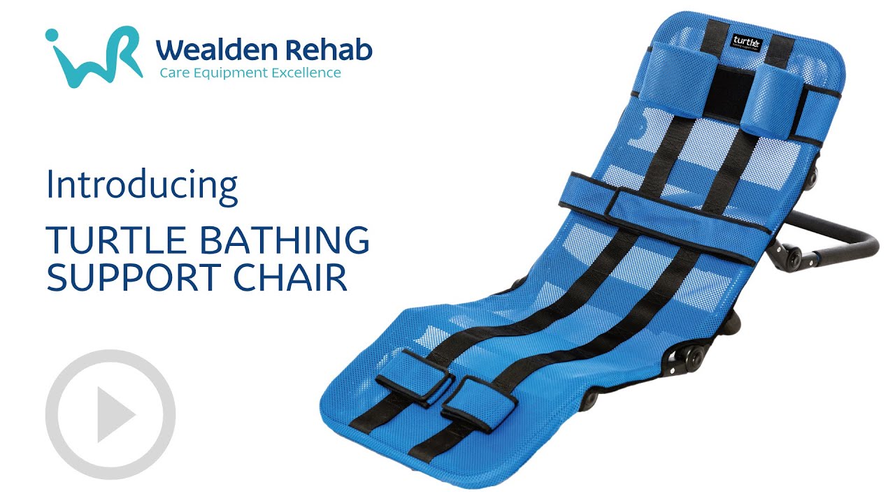 Introducing the Turtle Bathing Support Chair - YouTube