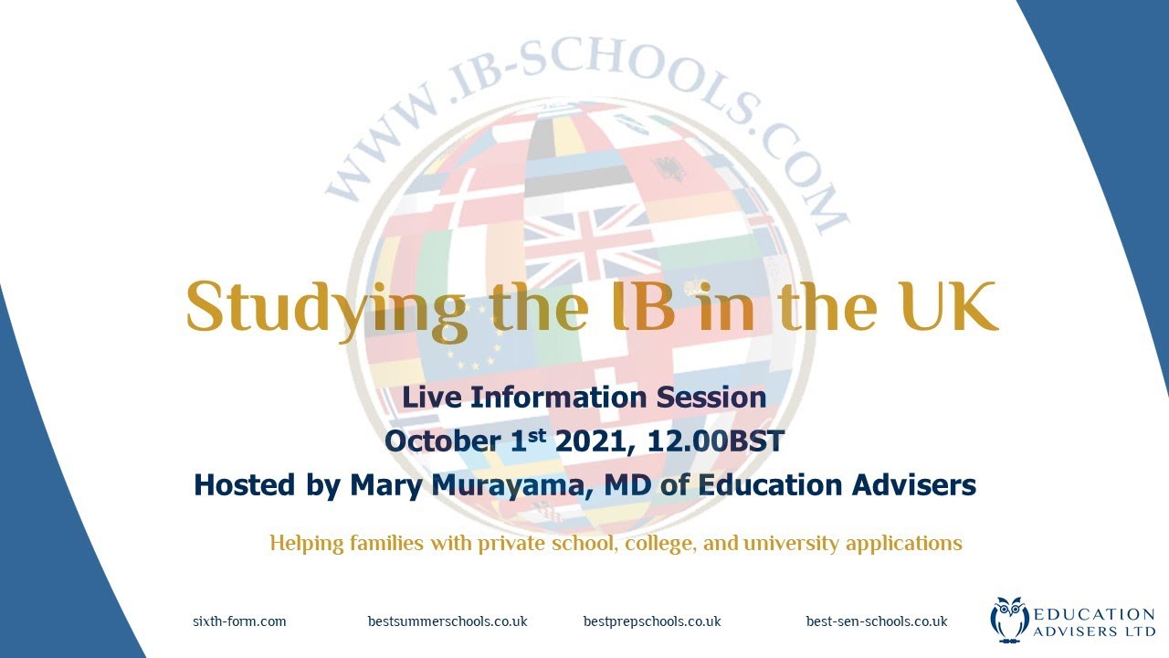 Studying the IB in the UK - YouTube