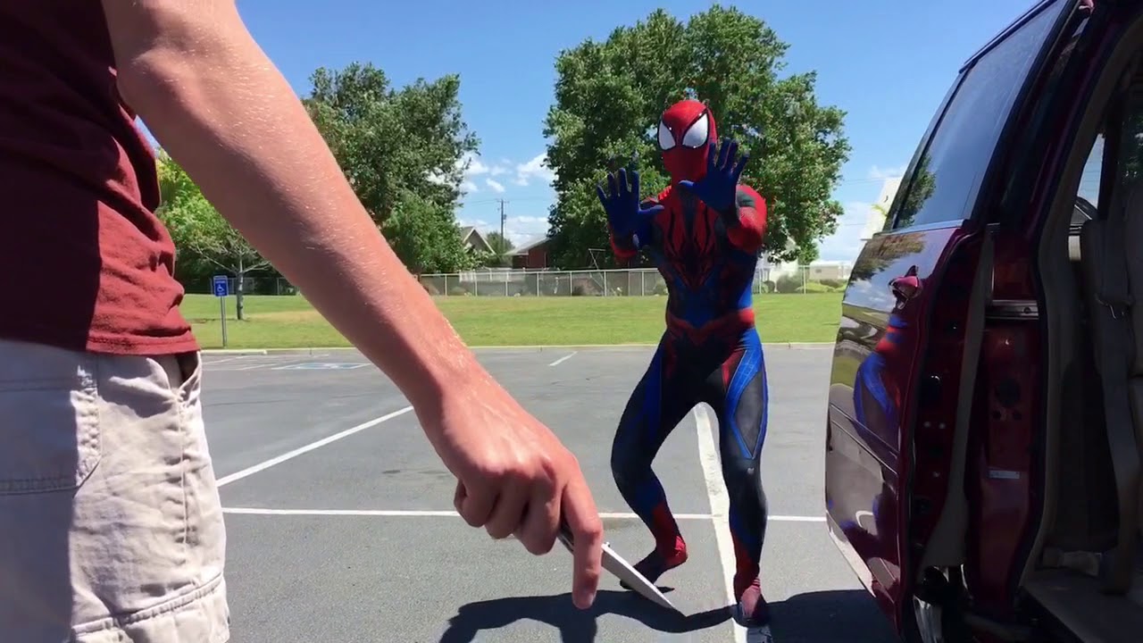 Spider-Man: Collision Course - Car Scene (Remade) - YouTube