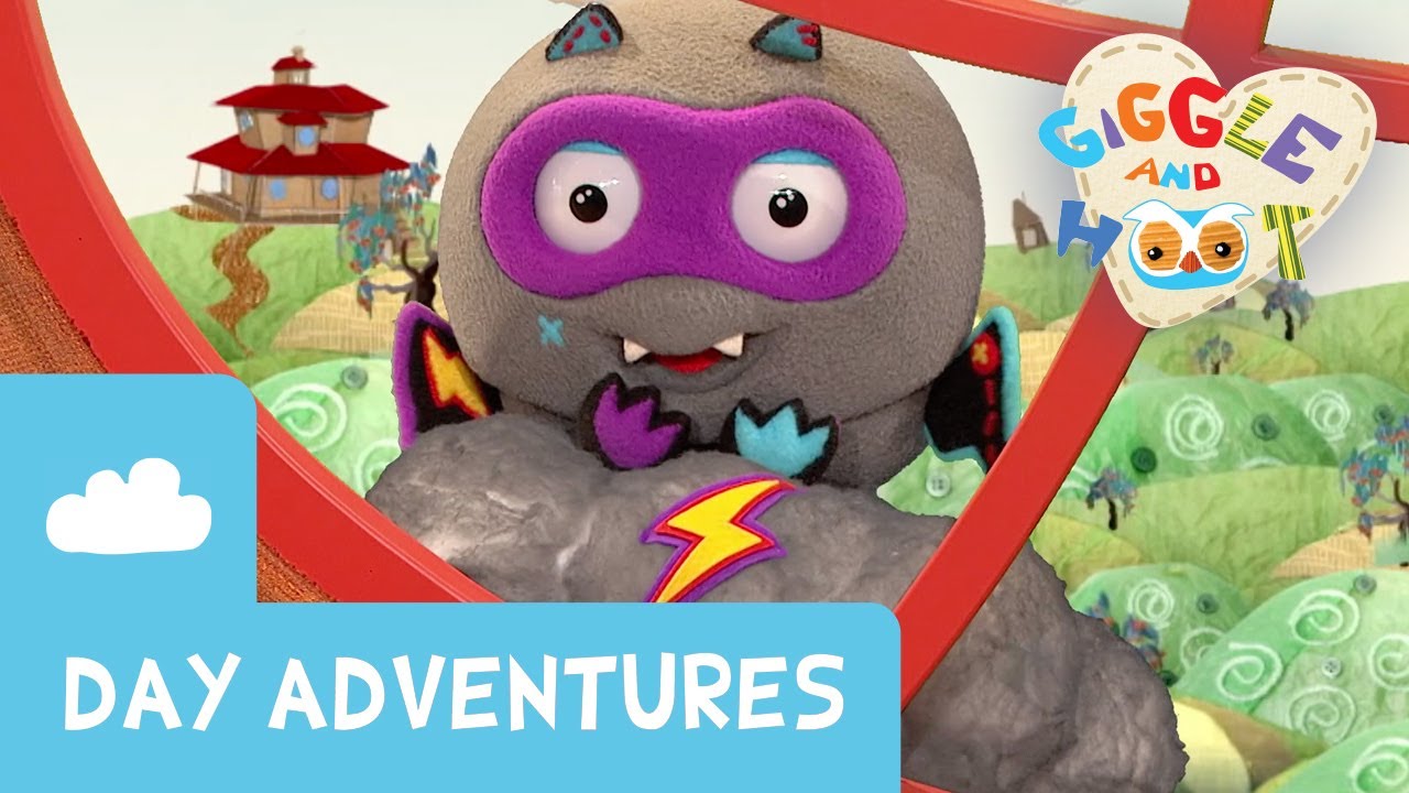 Giggle and Hoot: Cloud Racing with Giggle Fangs | Day Time Adventures ...