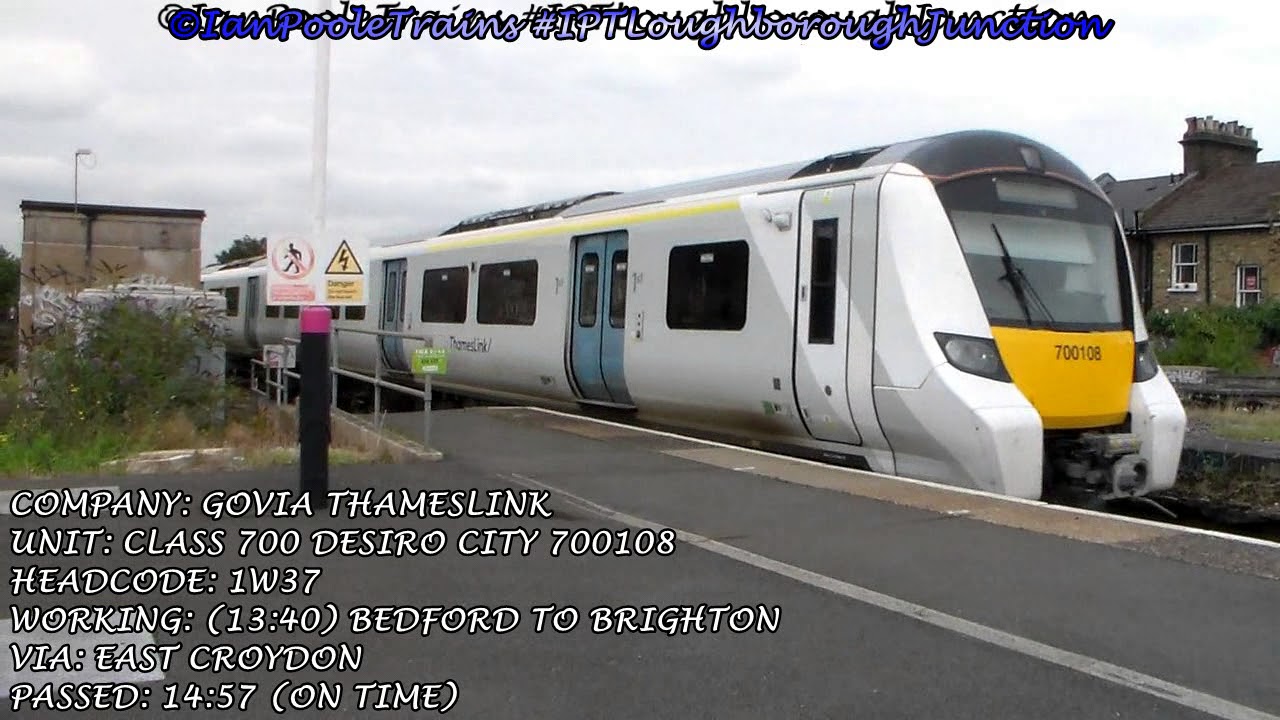 Season 8, Episode 387 - Trains at Loughborough Junction station - YouTube