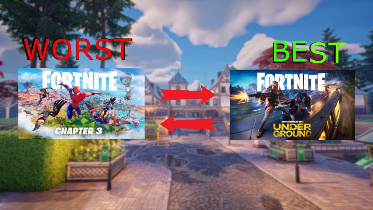 Ranking all the Fortnite chapters (Worst to Best) - YouTube