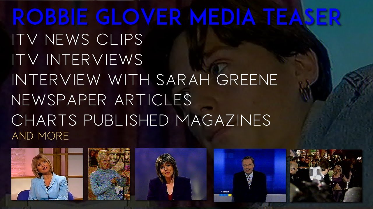 Robbie Glover - ITV news clips & TV interviews teaser [4K] - YouTube
