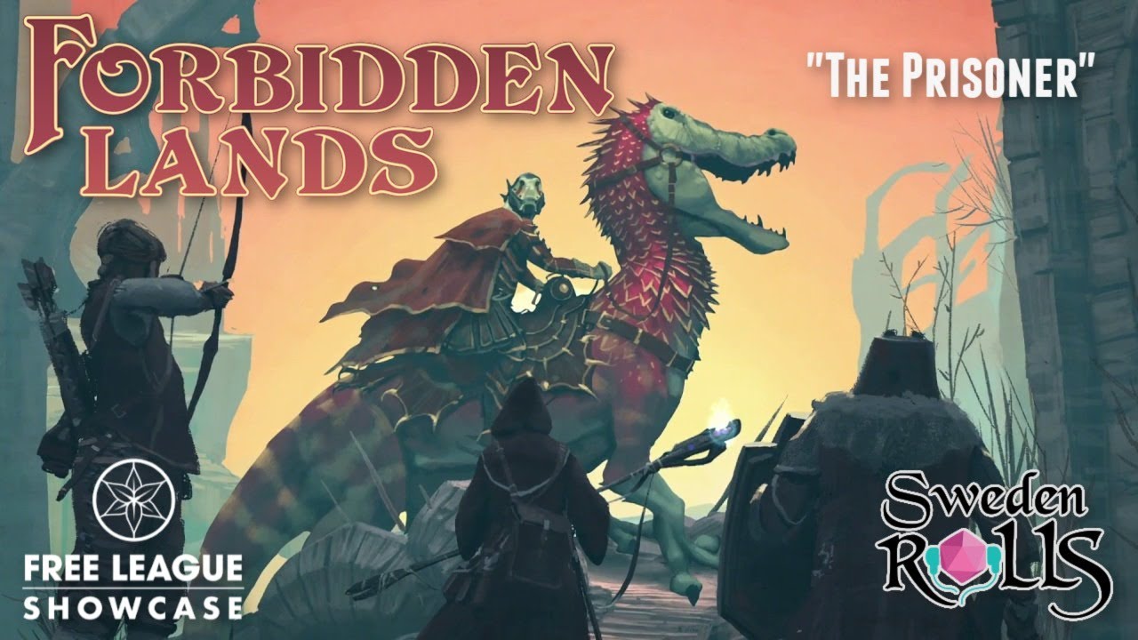 Forbidden Lands RPG Actual Play "The Prisoner" - Sweden Rolls, Free ...