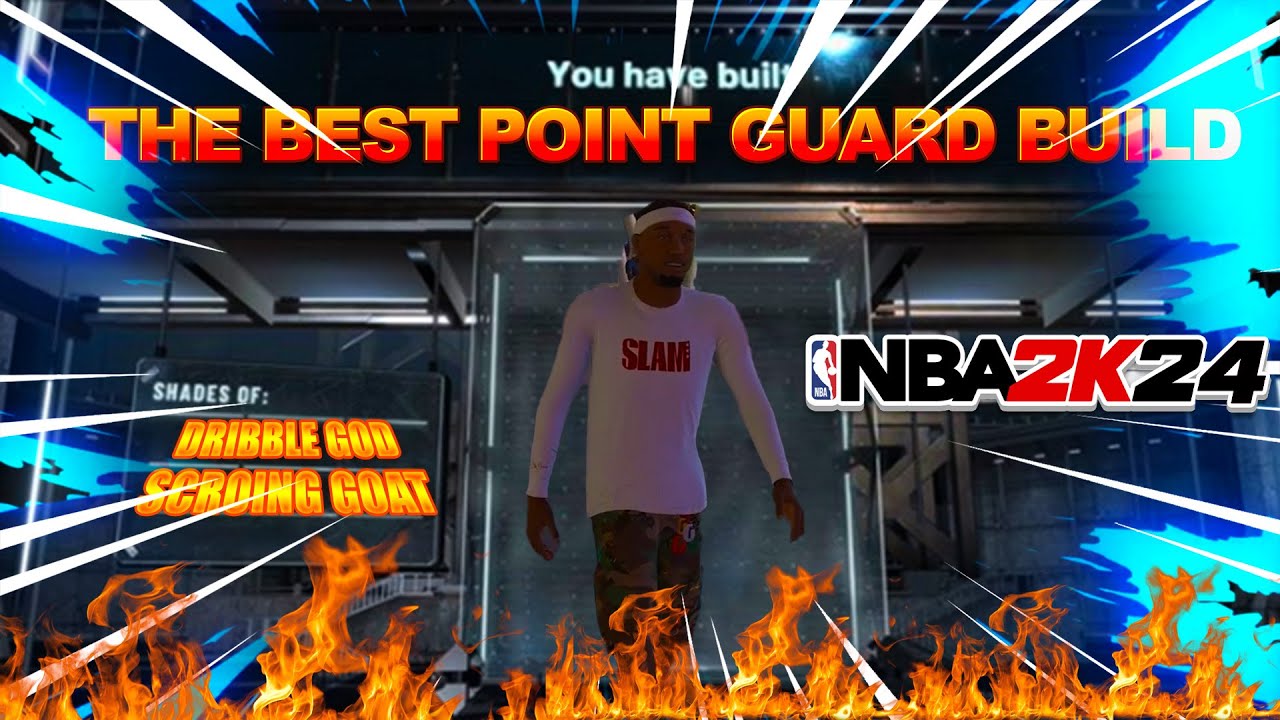 THIS IS THE BEST POINT GUARD BUILD IN NBA 2K24!!!!! BUILD IS TOO OP ...