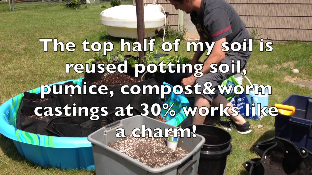 Permaculture SIPS Container Garden - YouTube