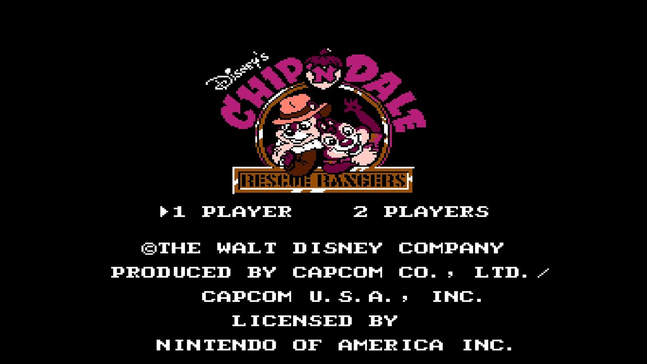 Chip 'n Dale Rescue Rangers (No Damage) (All Zones) - YouTube