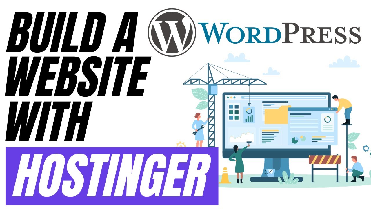 How to Build a WORDPRESS Website using HOSTINGER - HOSTINGER WORDPRESS Tutorial - YouTube