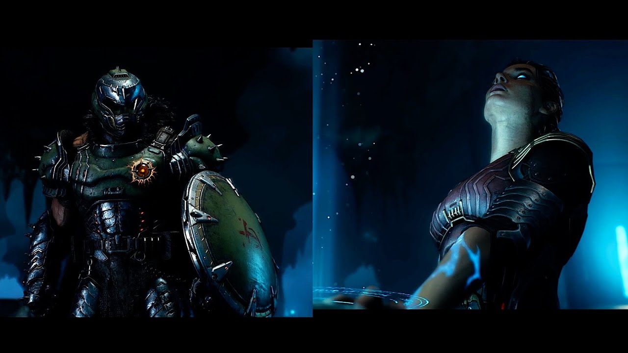 Doom Guy Gets An Shield Upgrade From His Girlfriend Doom The Dark Ages ...
