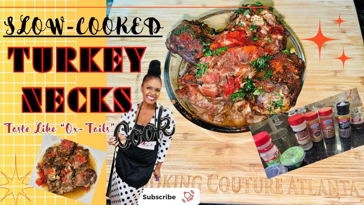 Slow Cooked Turkey Necks That Taste Like Ox-Tails - YouTube