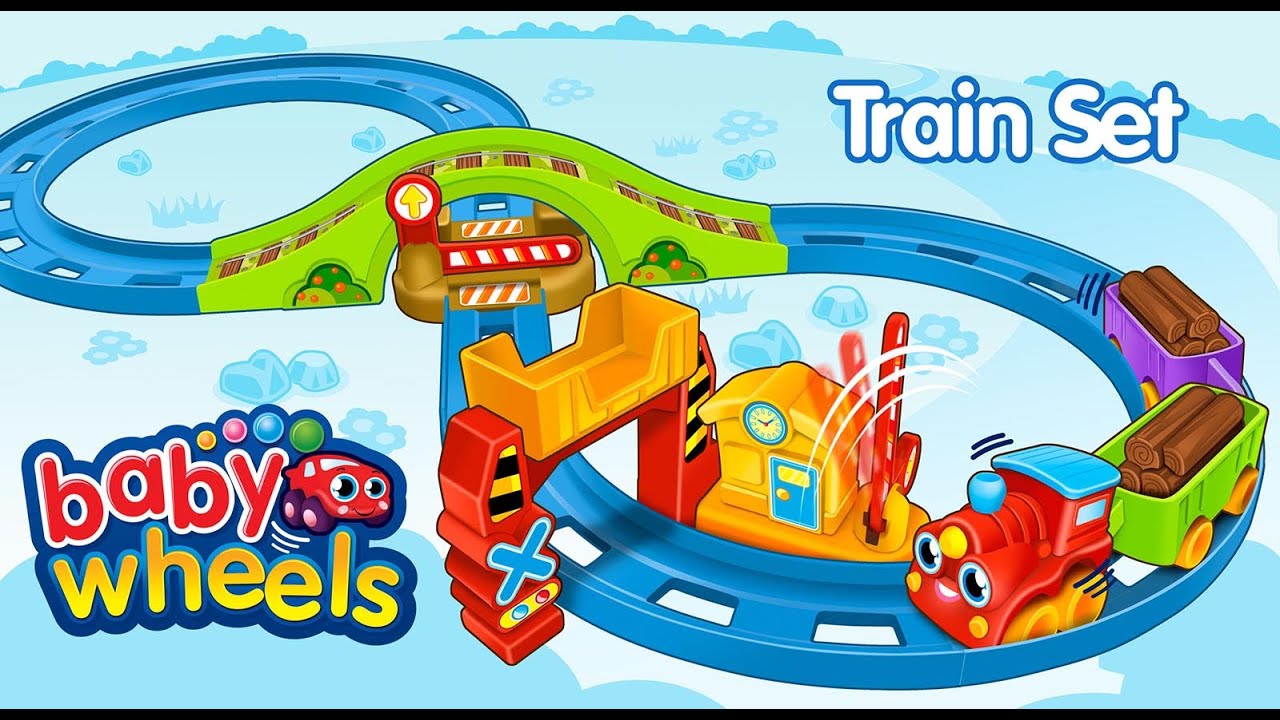 Baby Wheels Train Set - YouTube