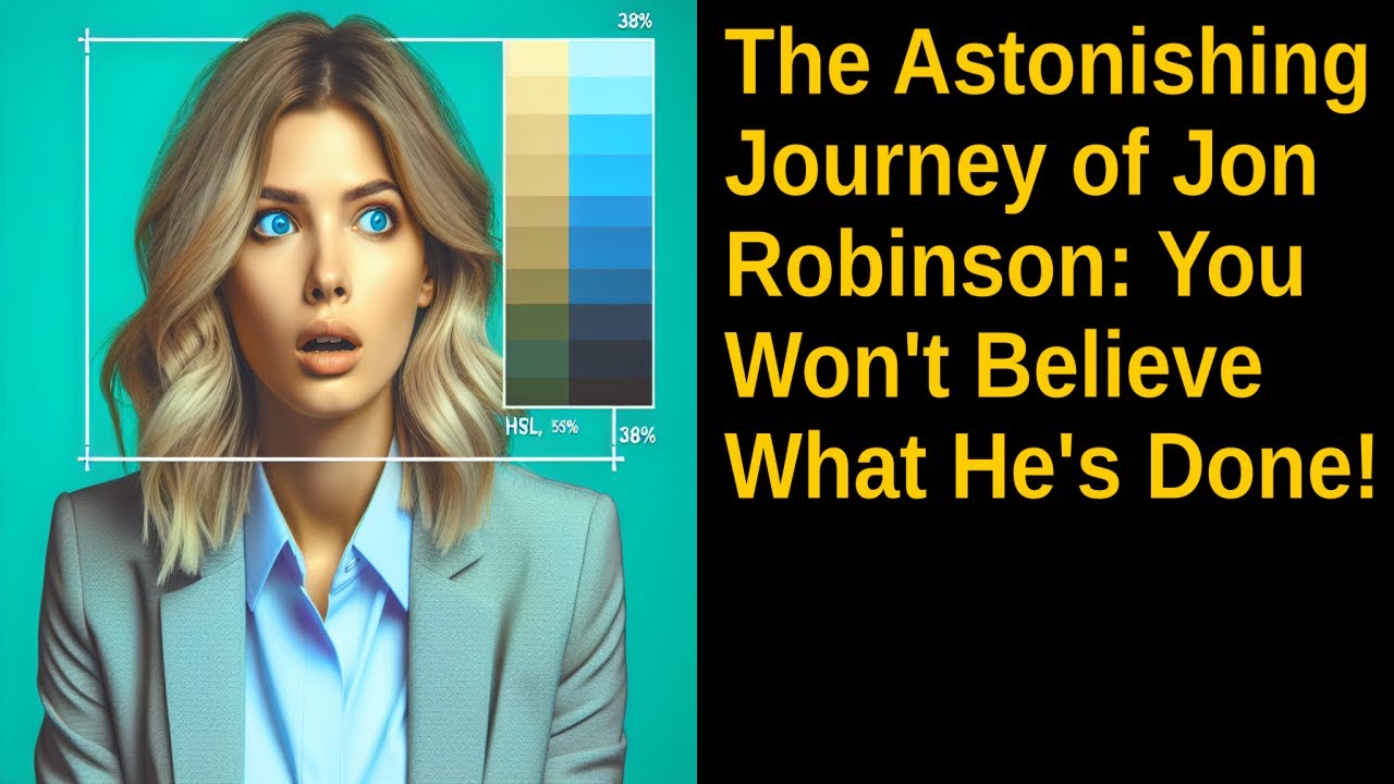 The Astonishing Journey of Jon Robinson: You Won't Believe What He's ...
