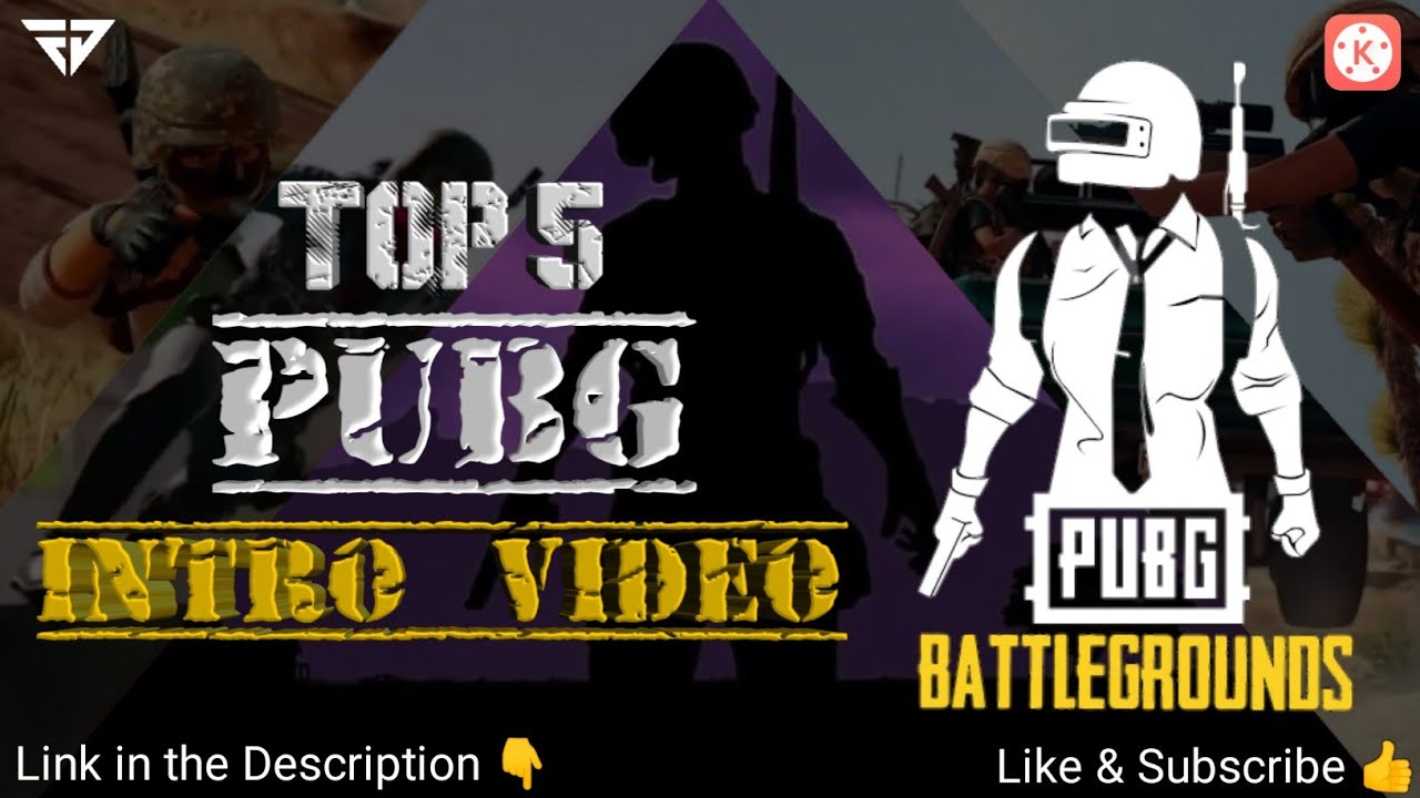 Top 5 Free Pubg Intro Video | Kinemaster | FJ Creation - YouTube