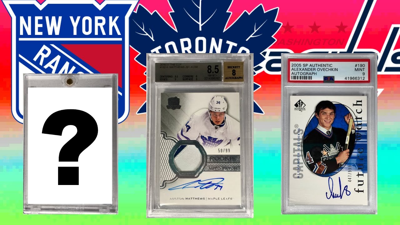 My Best Card From Each Of The 32 NHL Teams (With Values) - 2022 Edition ...