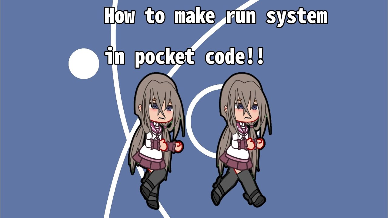 How to make run system in Pocket Code ! | Yandere Simulator Fangame ...