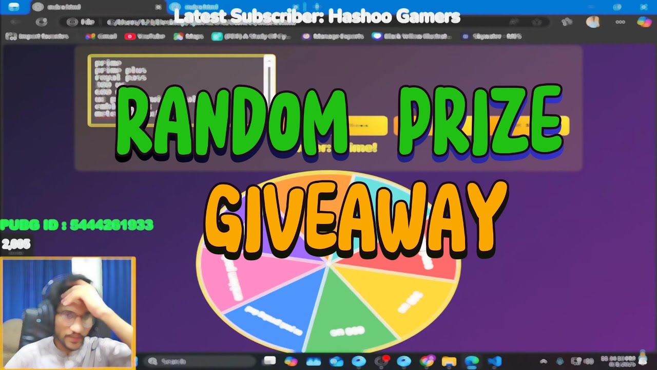 Random prize Giveaway 🚀 In Random public Next Giveaway 3000UC on 3000 ...