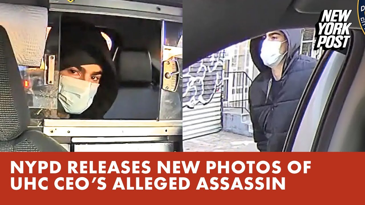 NYPD releases new photos of UnitedHealthcare CEO's alleged assassin ...