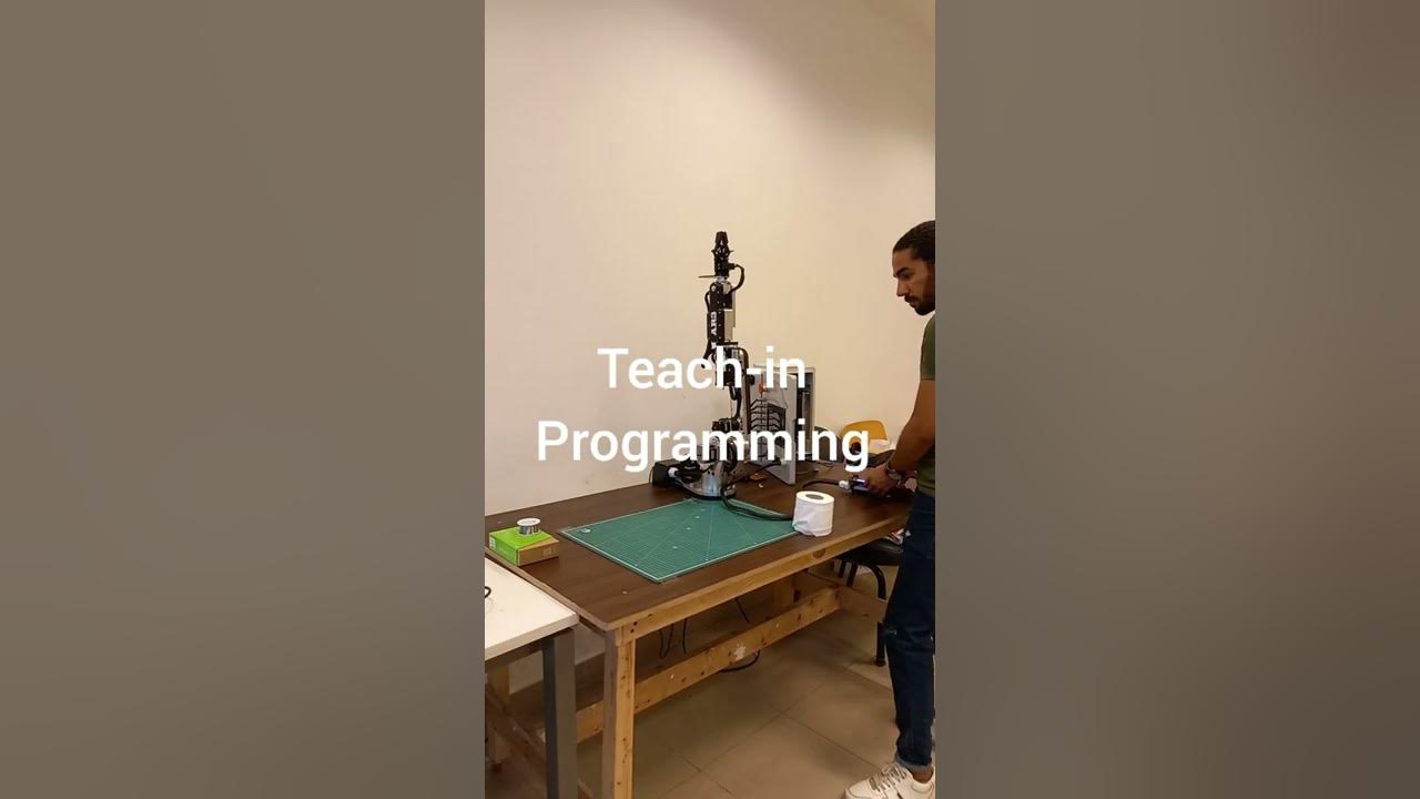 Teach-in Programming on 6DOF Robot Arm (Online Programming: Record | Playback) - YouTube