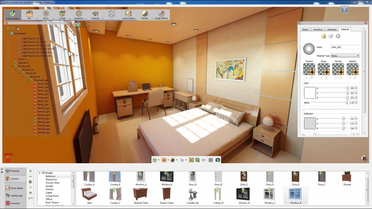 SimLab Composer / Basic Design Features - YouTube