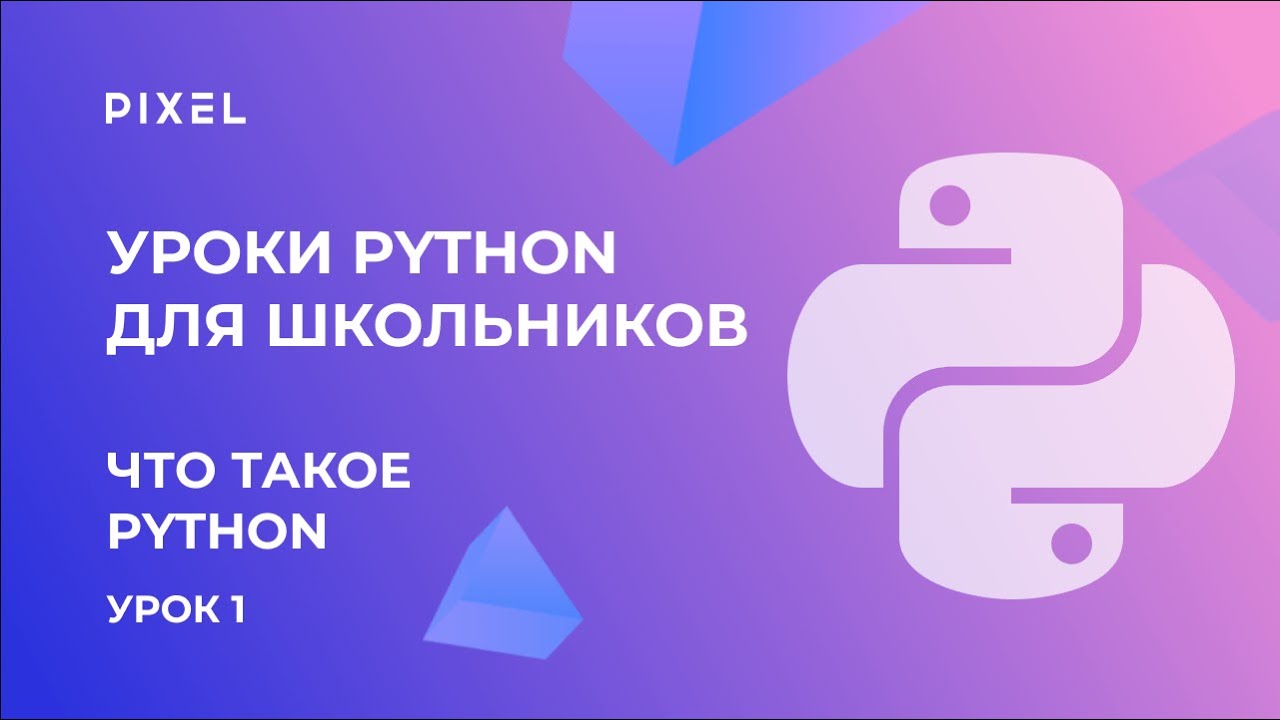 Что такое Python Уроки Python для школьников Курс Python с нуля