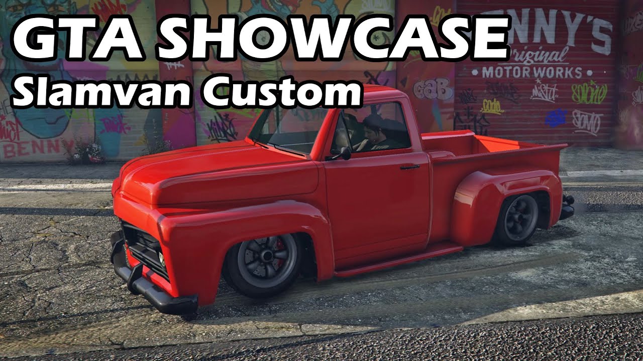 GTA 5 Slamvan Custom Showcase - Vapid Muscle Class Car Overview ...