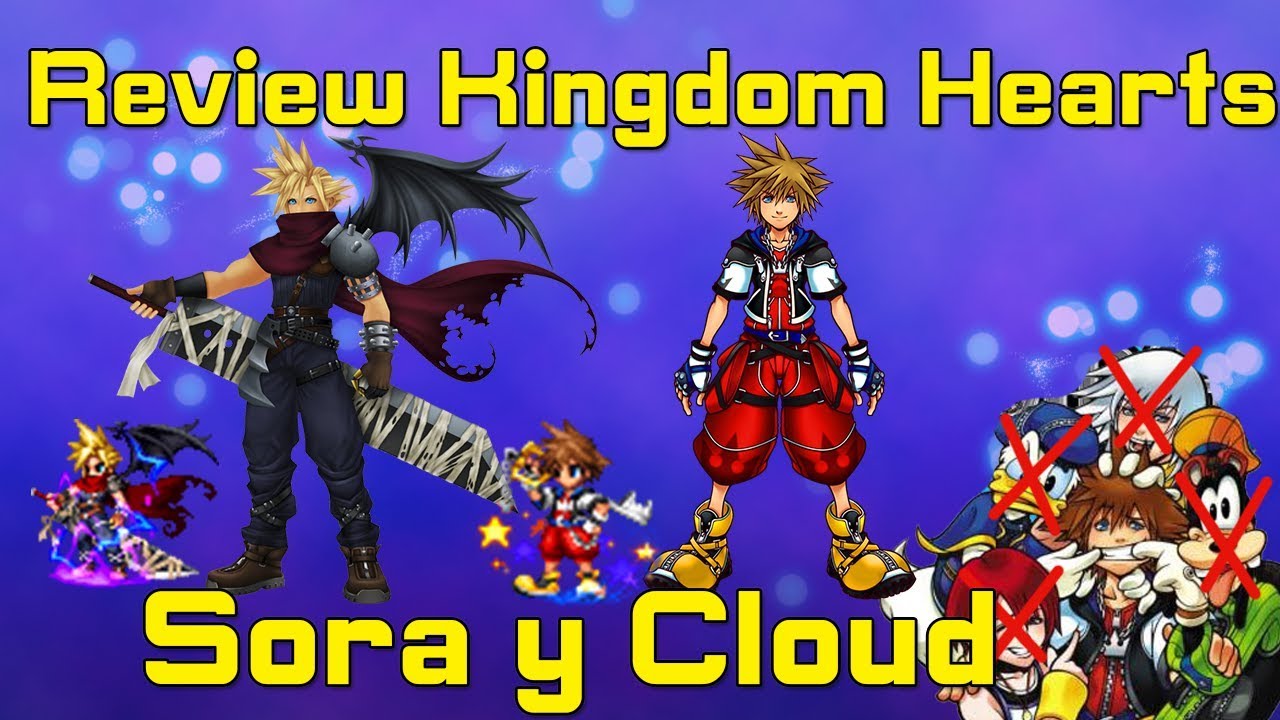 Final fantasy brave exvius:Review Kingdom Hearts / Sora y Cloud - YouTube