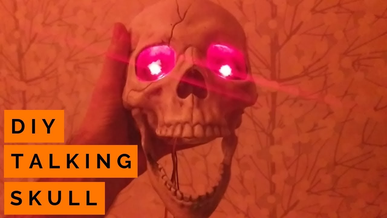 Building an Animatronic Skull for Halloween (Instructions) - YouTube