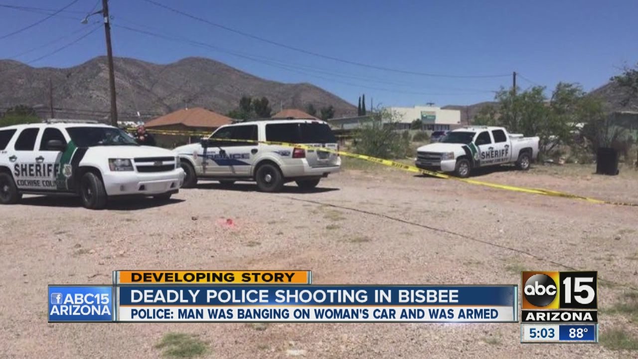 Bisbee police officer involved in shooting - YouTube
